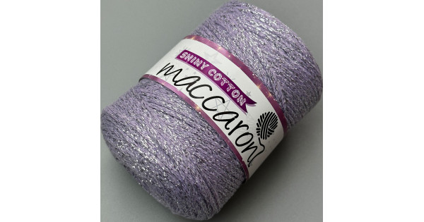 Viola Shiny Cotton cord with lurex, 230 m | Raffia Kyiv