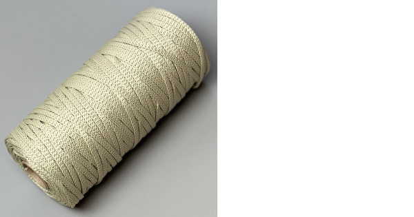 Linen polyester cord, 4 mm soft buy in Kyiv | Raffia Kyiv
