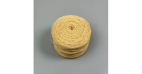 Wheat polyester cord, 3 mm soft – soft and durable for crocheting bags ...