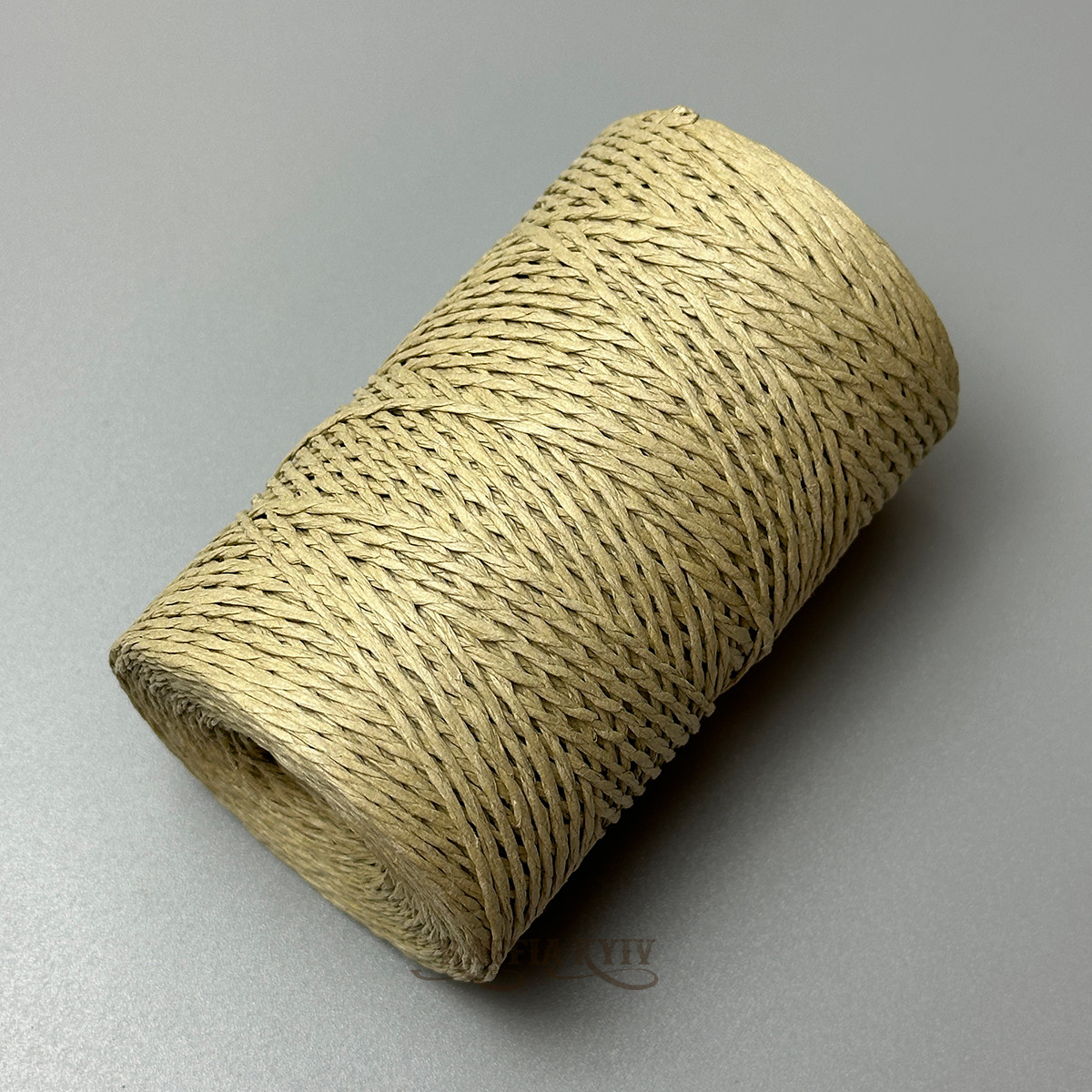 Linen twisted raffia, 100 g | Raffia Kyiv