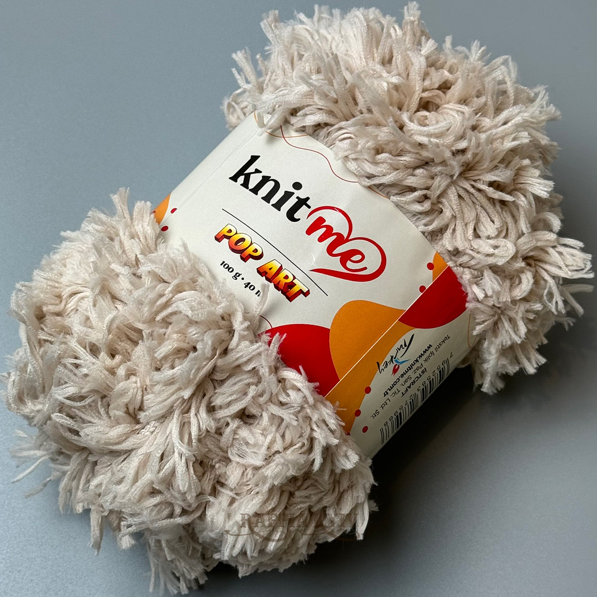 Shell fur yarn KnitMe Pop Art – soft and voluminous | RAFFIA·UA