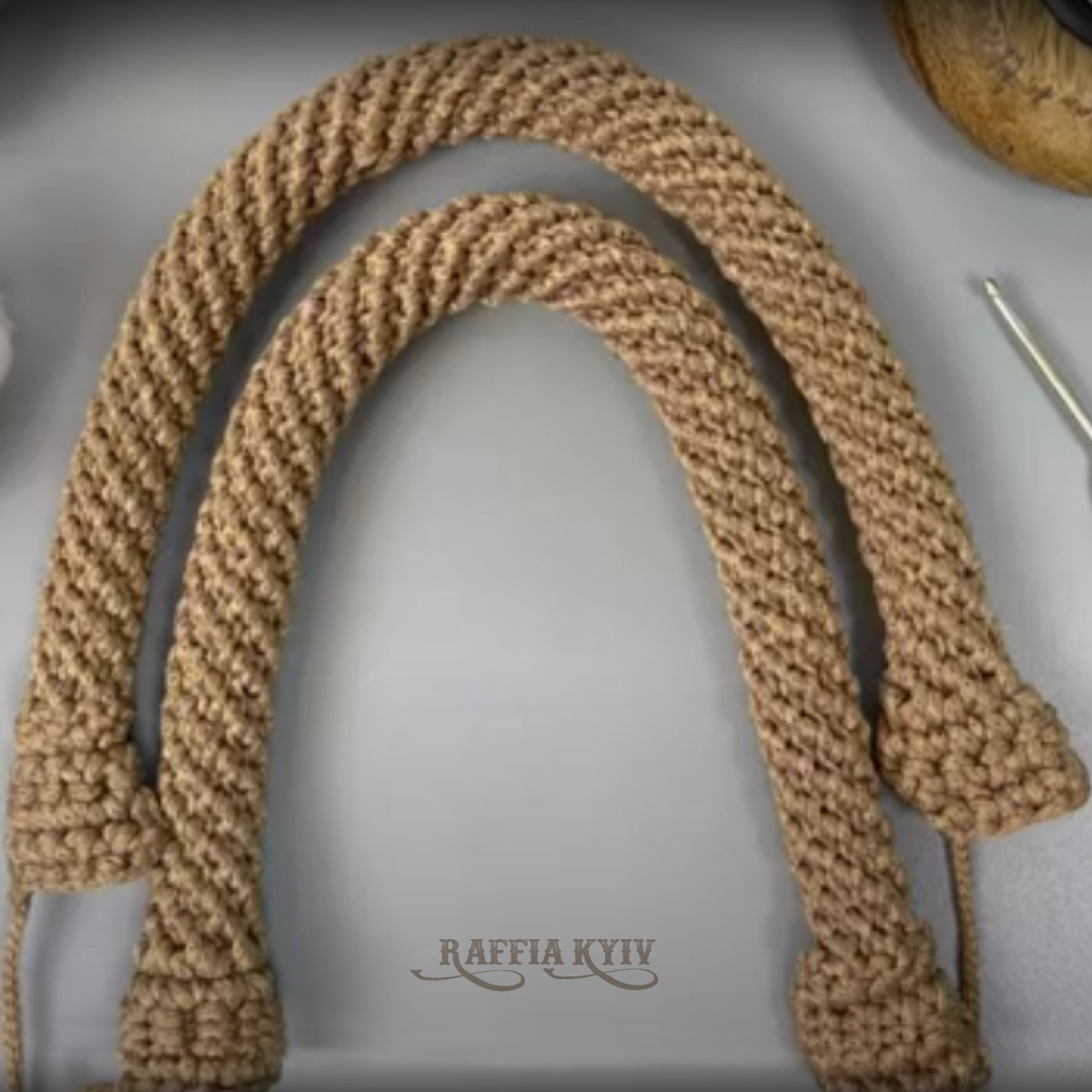 Нефрит полиэфирный шнур, 3 мм софт | Raffia Kyiv